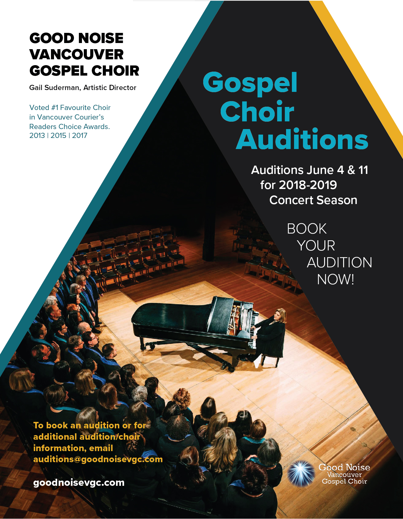 Good Noise Audition Poster - Spring 2018 FINAL - Good Noise Vancouver ...